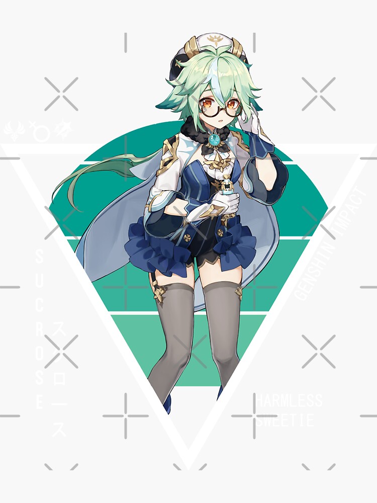 "Sucrose | Genshin Impact" Sticker for Sale by B-love | Redbubble