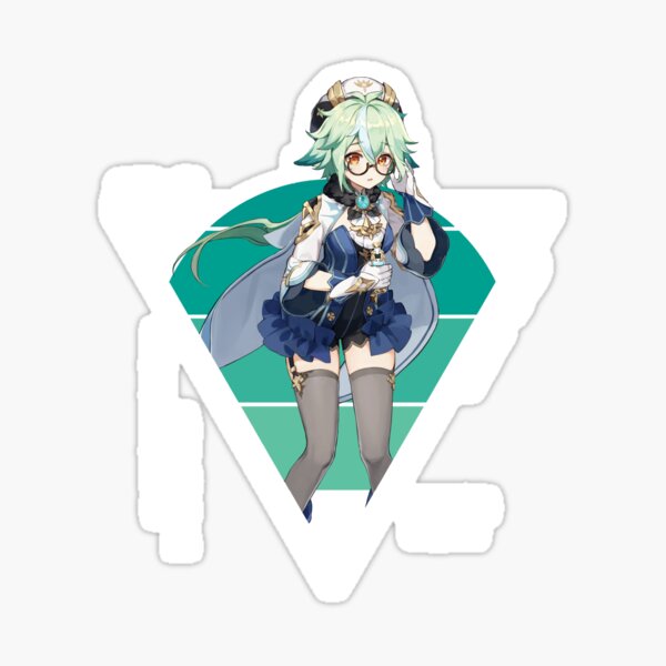 "Sucrose | Genshin Impact" Sticker for Sale by B-love | Redbubble