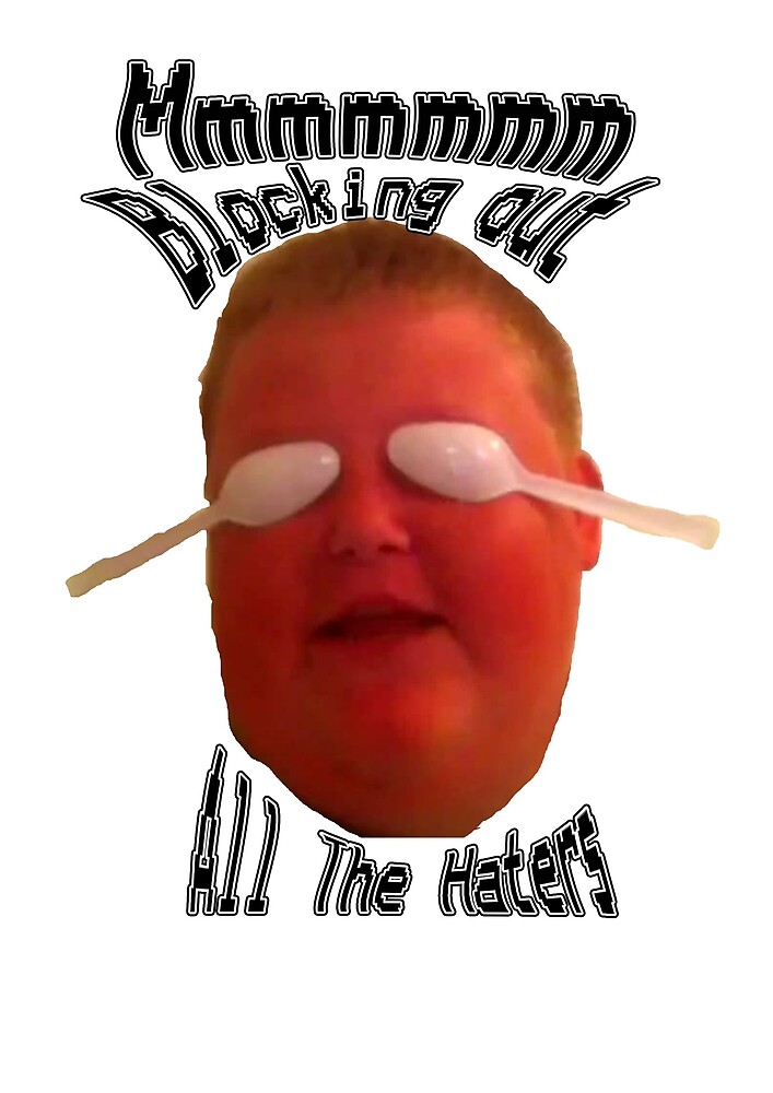 "Blocking out the haters" by skyflamable | Redbubble