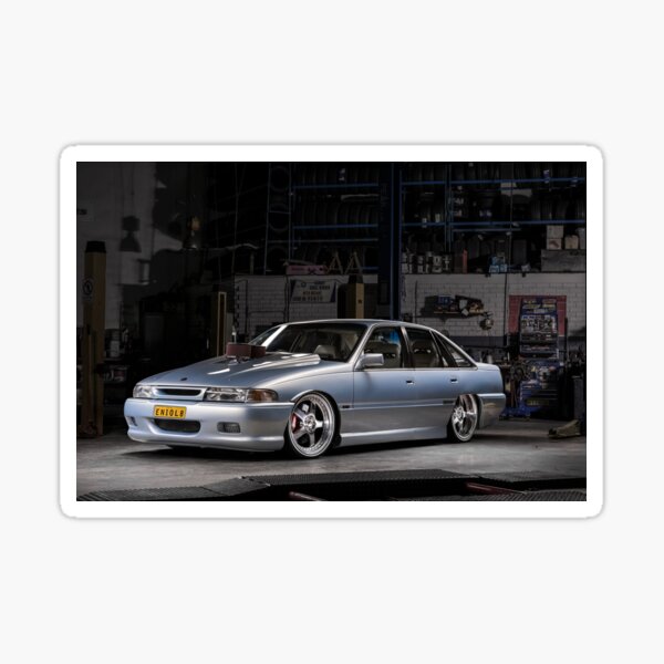 "Tim Saliba's Holden VP Commodore" Sticker for Sale by HoskingInd ...