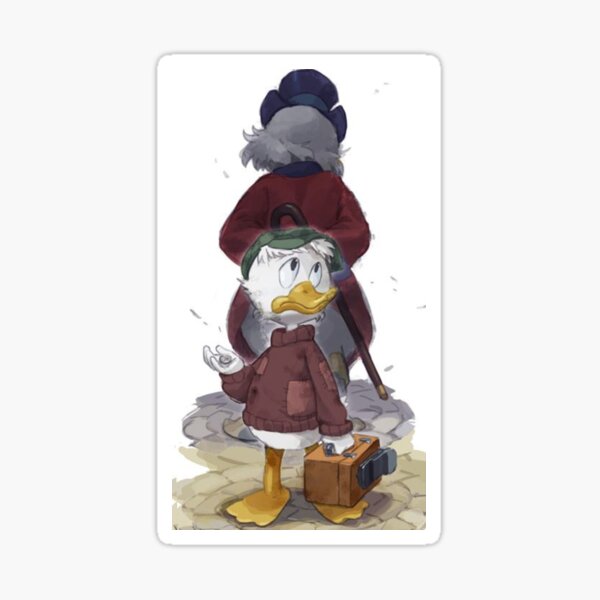 "Scrooge McDuck" Sticker for Sale by GEK-NERD | Redbubble