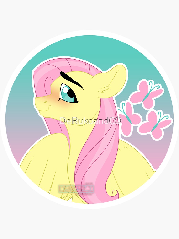 "Shy" Sticker by DeRukoandCO | Redbubble