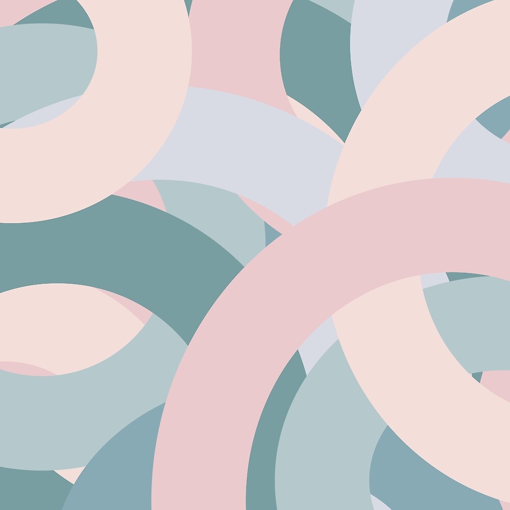 "multicolour circular stripes" by Art-shia | Redbubble