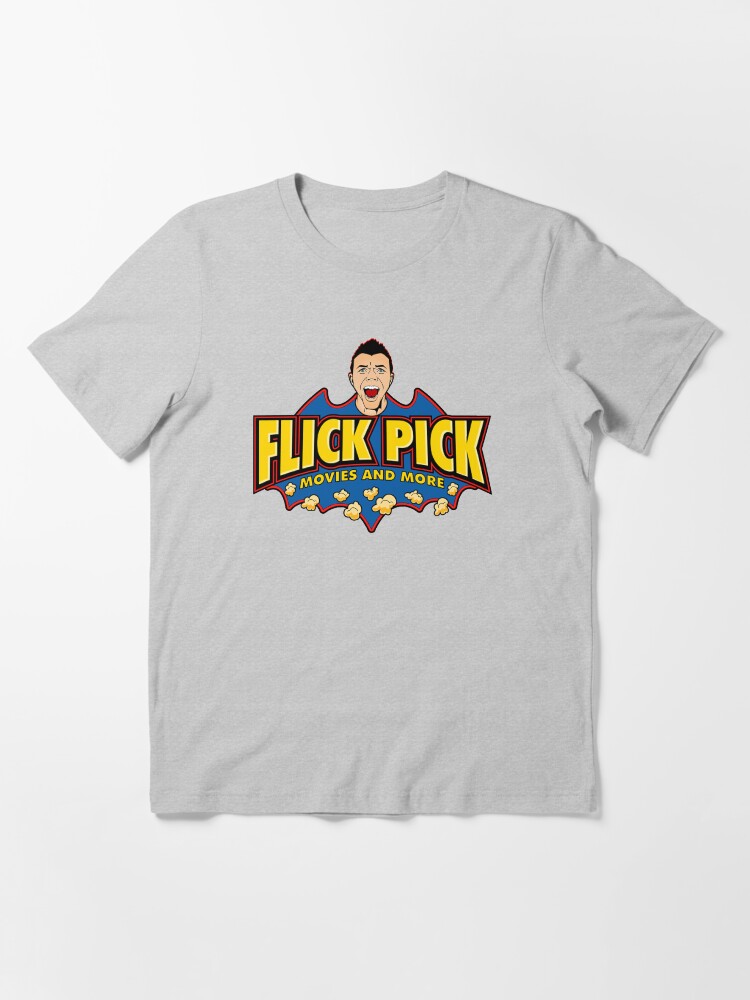 "Flick Pick official logo " Essential T-Shirt for Sale by JohnFlickster ...
