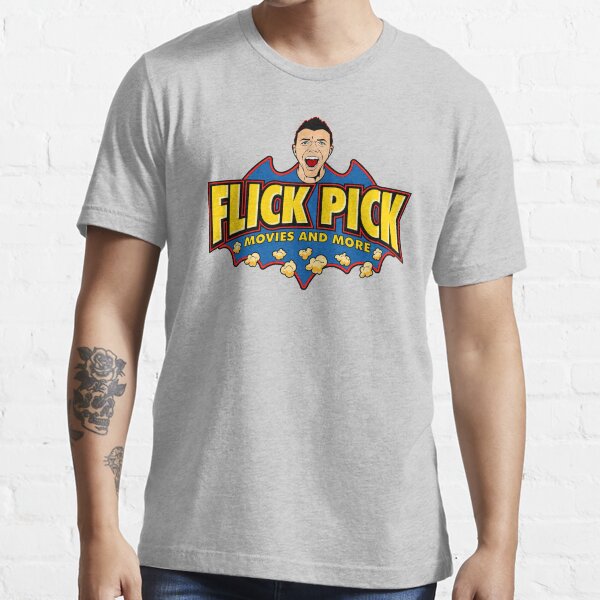 "Flick Pick official logo " Essential T-Shirt for Sale by JohnFlickster ...