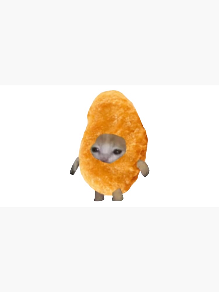 "Chicken Nugget Crying Cat Meme" Bucket Hat for Sale by muffinstandd ...