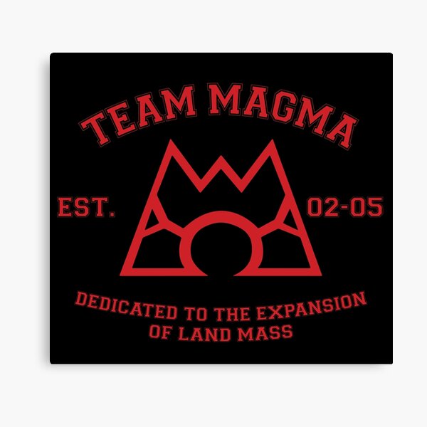 Team Magma Canvas Prints | Redbubble