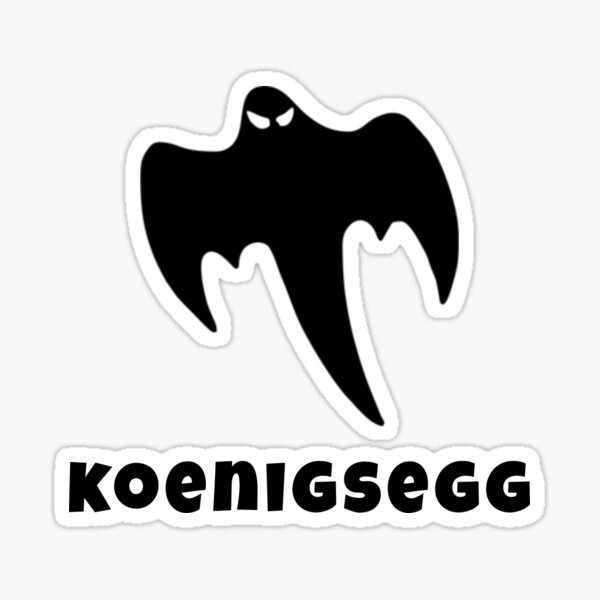 "koenigsegg ghost" Sticker for Sale by raji0 | Redbubble