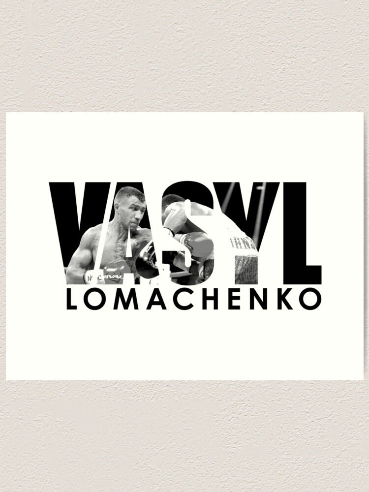 "Vasyl Lomachenko" Art Print by enricoalonzo | Redbubble