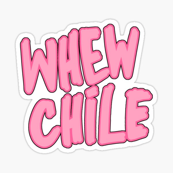"Uni Whew Chile sticker" Sticker for Sale by SpaCerZ | Redbubble