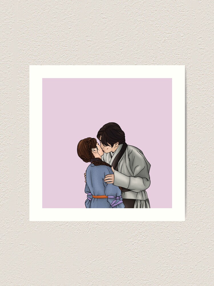 "Alchemy of souls Mudeok and Junguk kiss" Art Print for Sale by ...