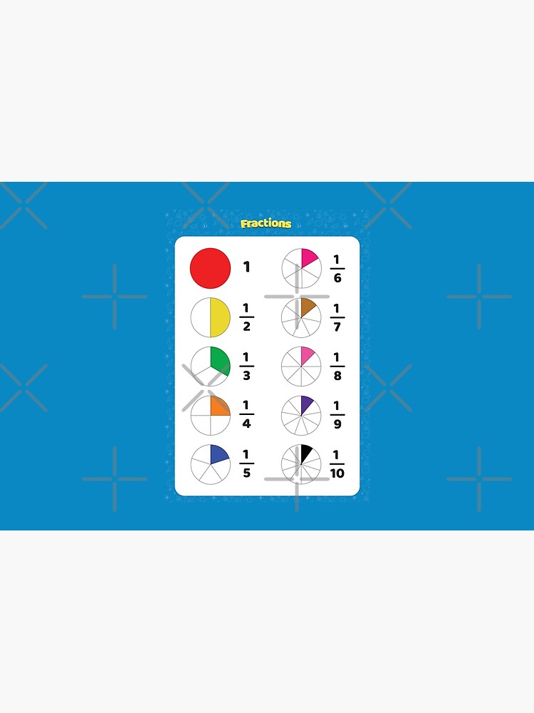 "Fractions Table for Kids | kindergarten,1st,2nd Grade, 3rd Grade and ...