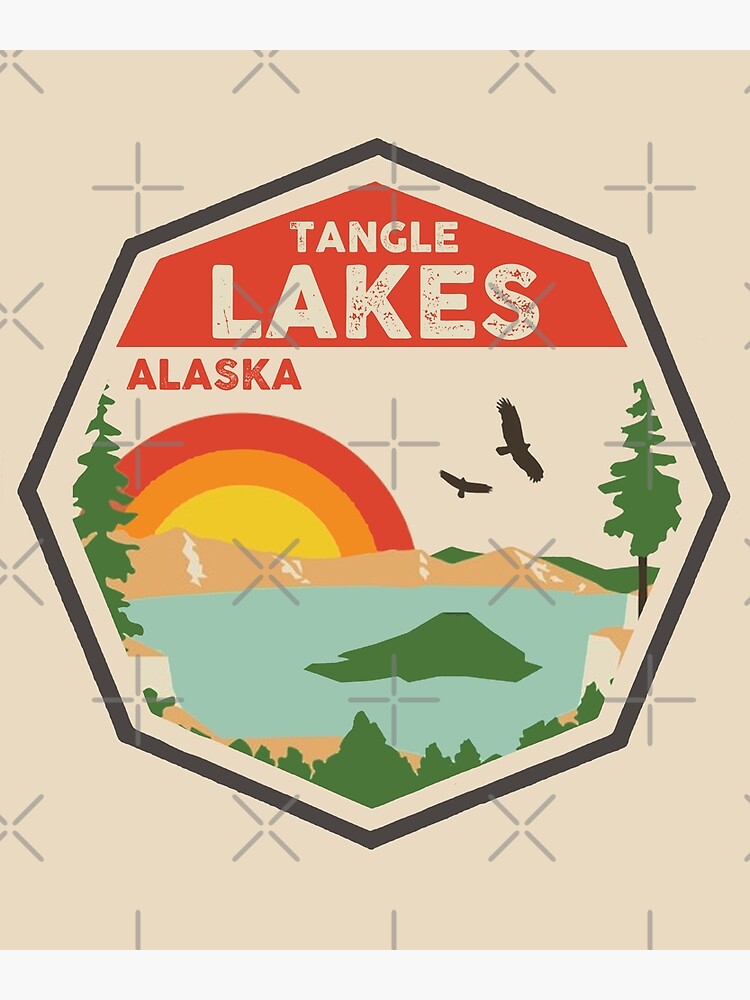 "Tangle Lakes Alaska " Poster for Sale by POD4 | Redbubble