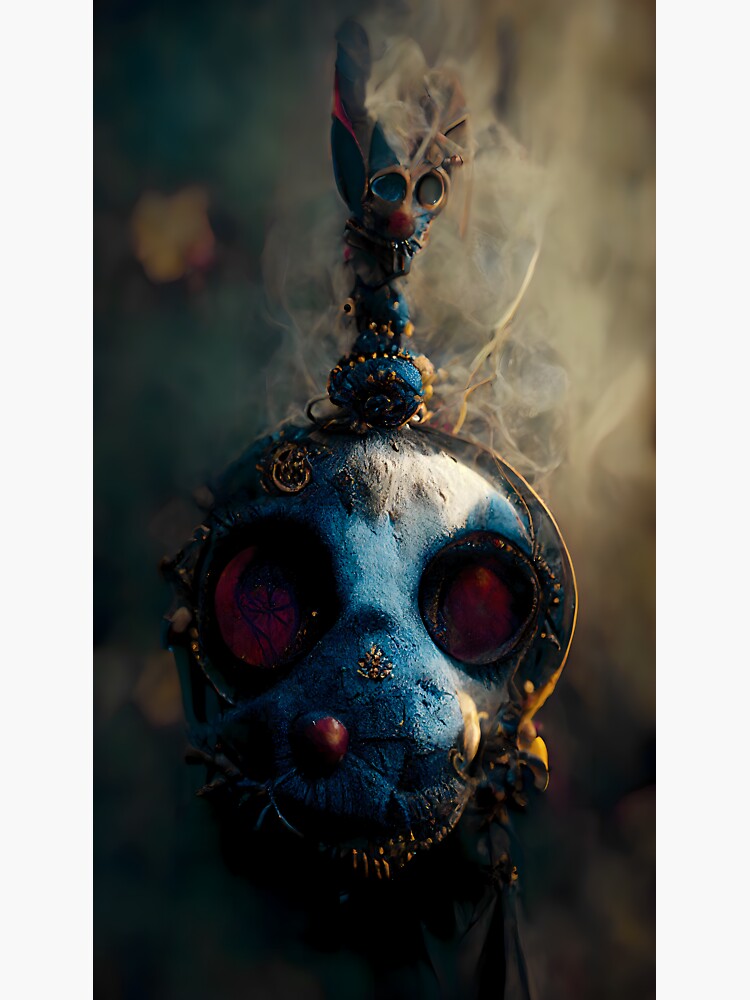 "Jester Steam Clown 12" Sticker for Sale by AiBroughtToLife | Redbubble