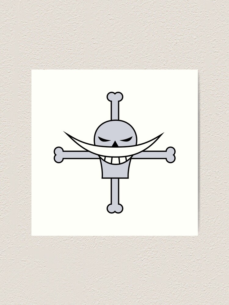 "One piece whitebeard logo" Art Print for Sale by miko42 | Redbubble
