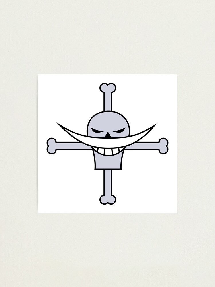 "One piece whitebeard logo" Photographic Print for Sale by miko42 ...
