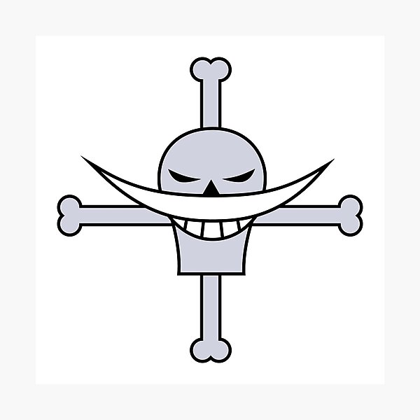 "One piece whitebeard logo" Photographic Print for Sale by miko42 ...