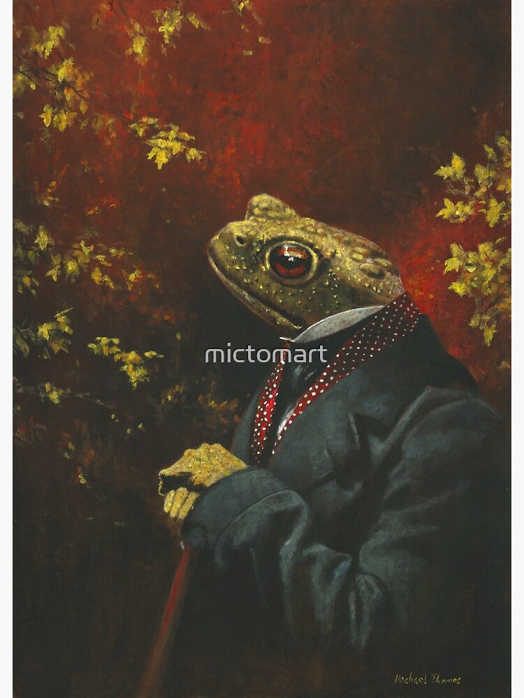 "Mr Toad" Poster for Sale by mictomart | Redbubble