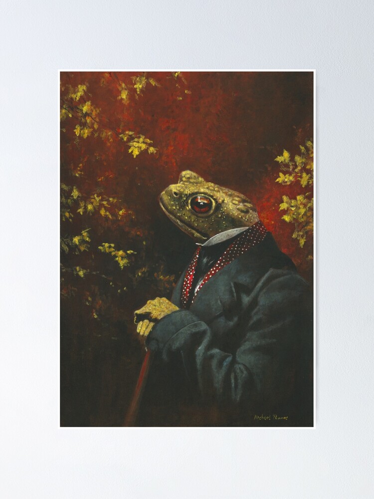 "Mr Toad" Poster for Sale by mictomart | Redbubble