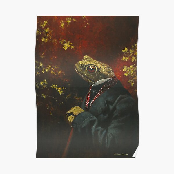 "Mr Toad" Poster for Sale by mictomart | Redbubble
