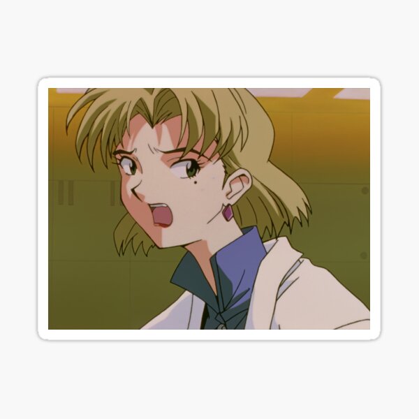 "eva or no eva get in me robo shinji kun" Sticker for Sale by ...