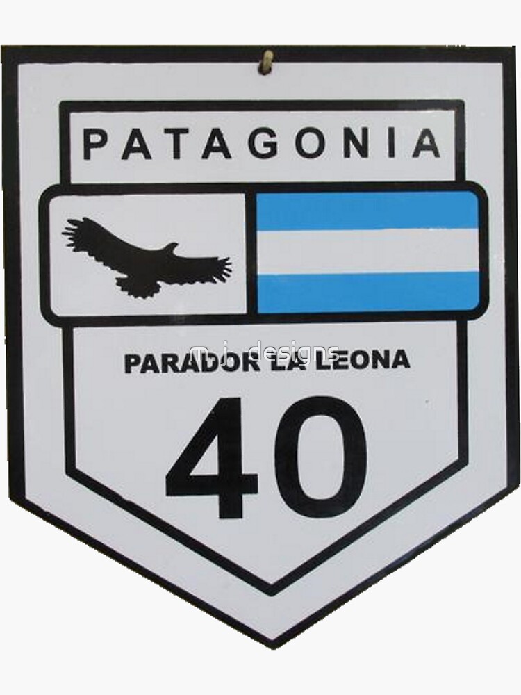 "Highway Sign for Ruta (Route) 40 in Argentina, South America" Sticker ...
