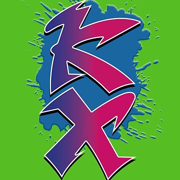 "Kawasaki KX vintage" Sticker for Sale by jpauldesigns | Redbubble