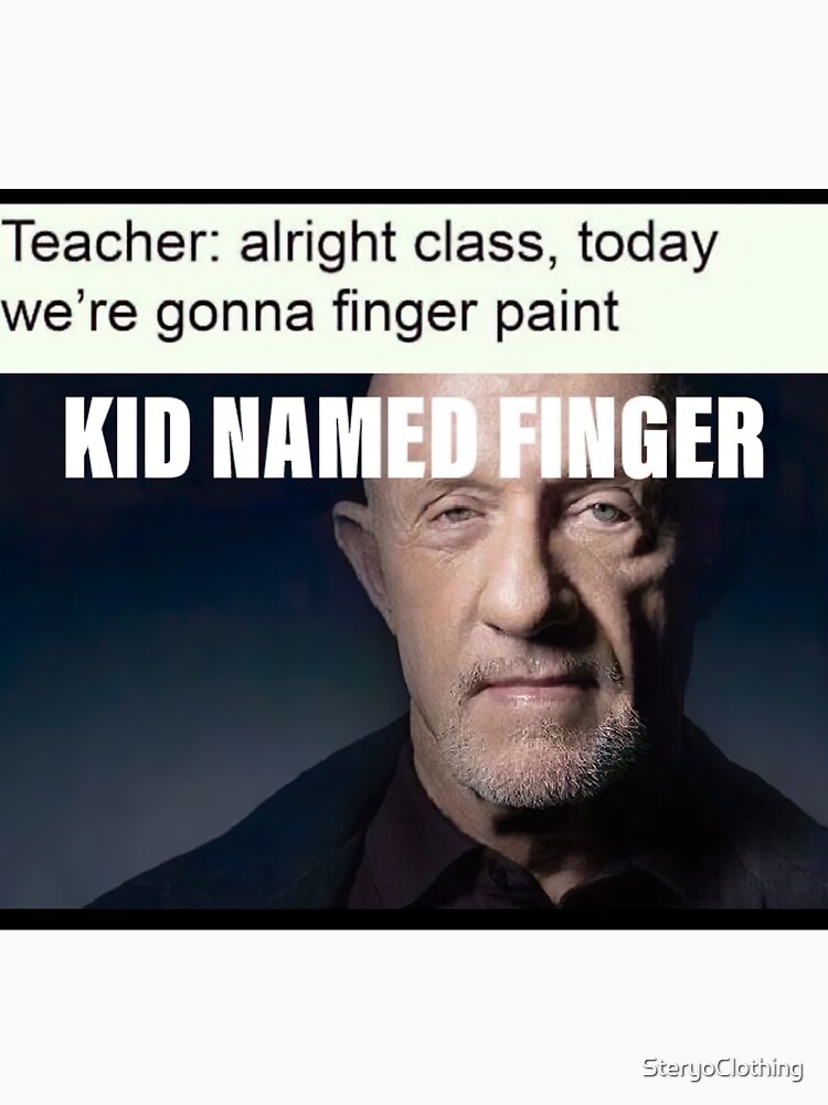 "Kid named finger " T-shirt for Sale by SteryoClothing | Redbubble ...