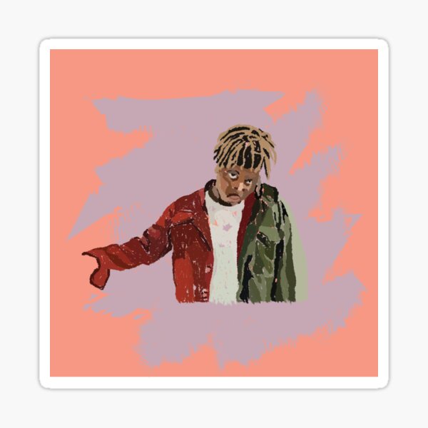"Juice Wrld " Sticker for Sale by JimmyBrungus | Redbubble