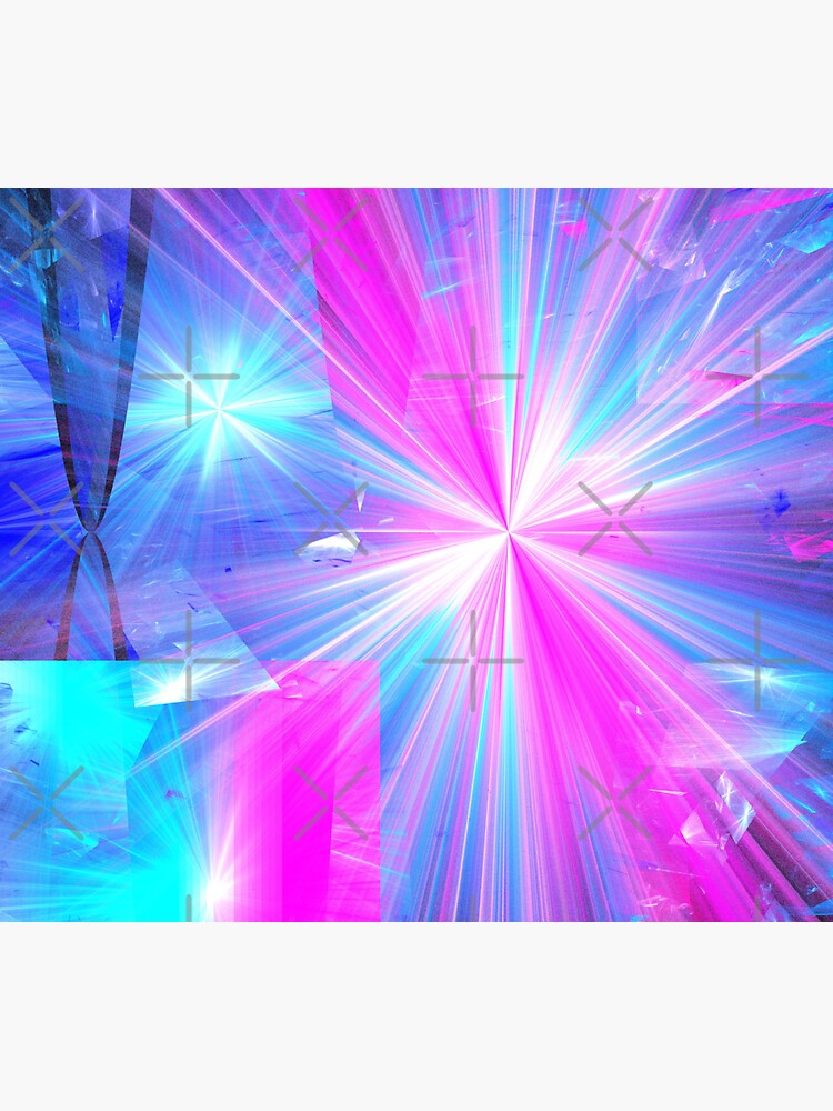 "Pink Supernova" Sticker by KimSyOk | Redbubble