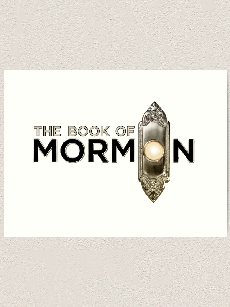 "Book of Mormon logo" Art Print for Sale by dayanransley | Redbubble