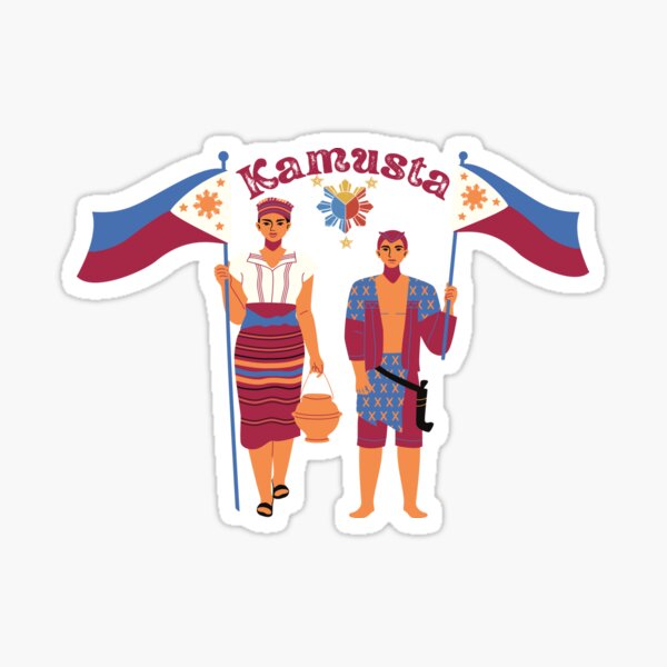 "Kamusta Philippines Decal " Sticker for Sale by Dekal | Redbubble