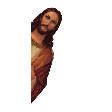 Lámina rígida for Sale con la obra «jesus meme yo vi eso» de Art-IsArt ...