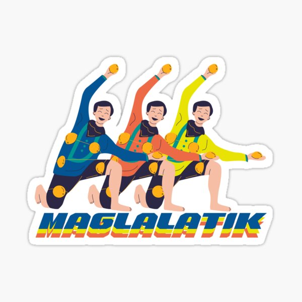 "Philippines Maglalatik Folk Dance Decal" Sticker for Sale by Dekal ...