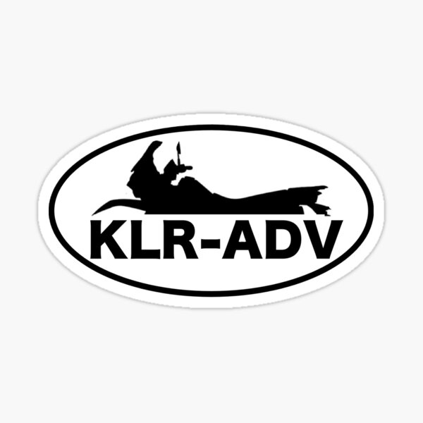 "Kawasaki KLR Gen2 ADV Adventure" Sticker for Sale by killiange | Redbubble