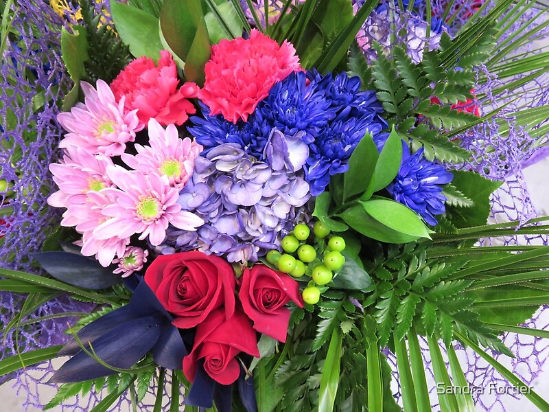 "Posies" by Sandra Fortier | Redbubble