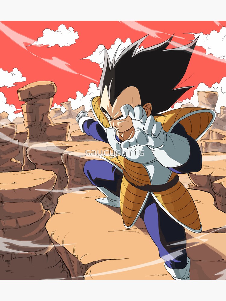 "Vegeta | Dragon Ball Z | Saiyan Saga | Super Elite vs Low Class ...