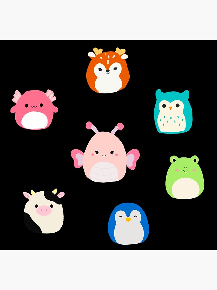 "Squishmallow sticker pack" Poster for Sale by NICRICE | Redbubble
