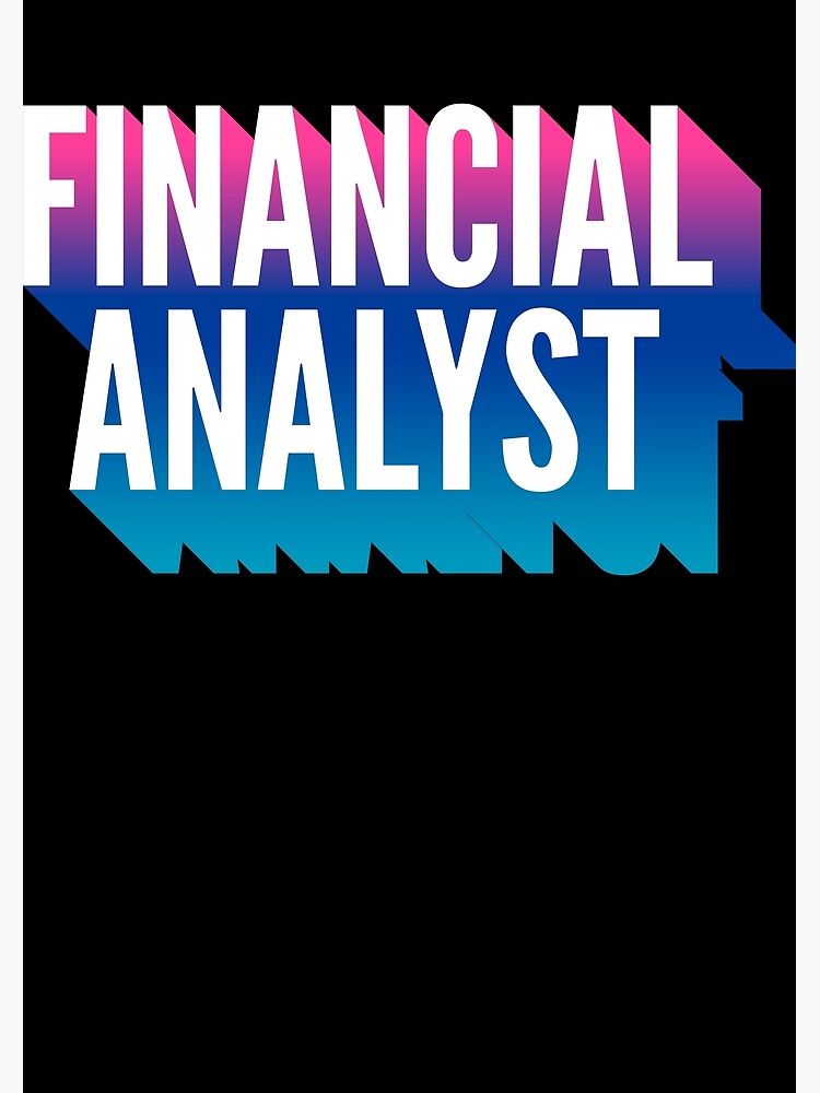 "Financial analyst With Long Gradient Shadow" Poster for Sale by SVPOD ...