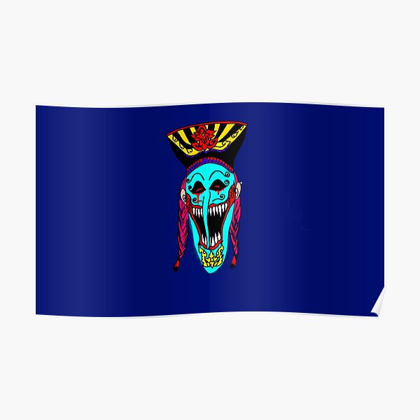 "The mask " Poster for Sale by 24SevenDiGi | Redbubble