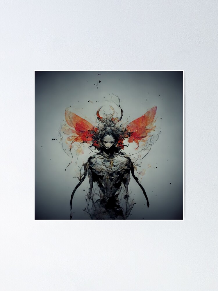 "Chrysalid Queen Alpha" Poster for Sale by evolvedrevolver | Redbubble