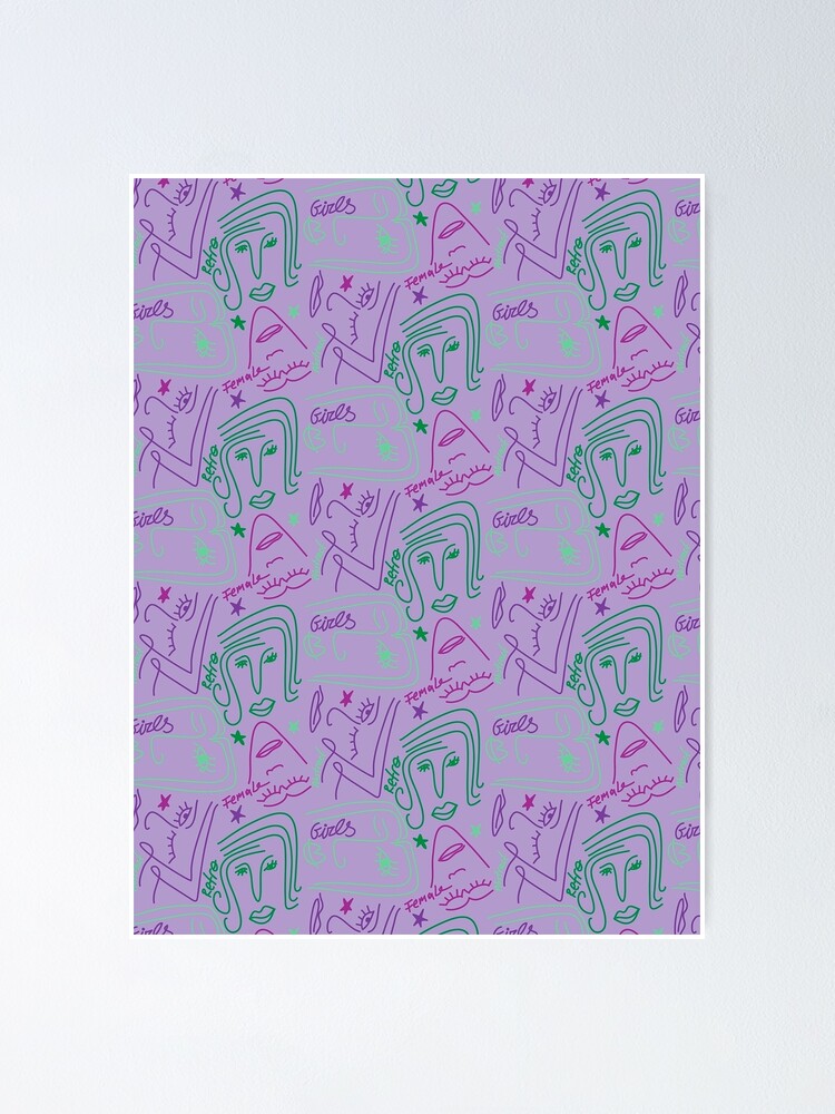 "Caras" Poster for Sale by Isahy | Redbubble