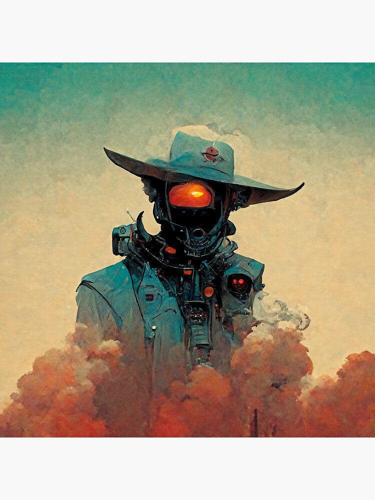 "Android Cowboy Beta" Poster for Sale by evolvedrevolver | Redbubble