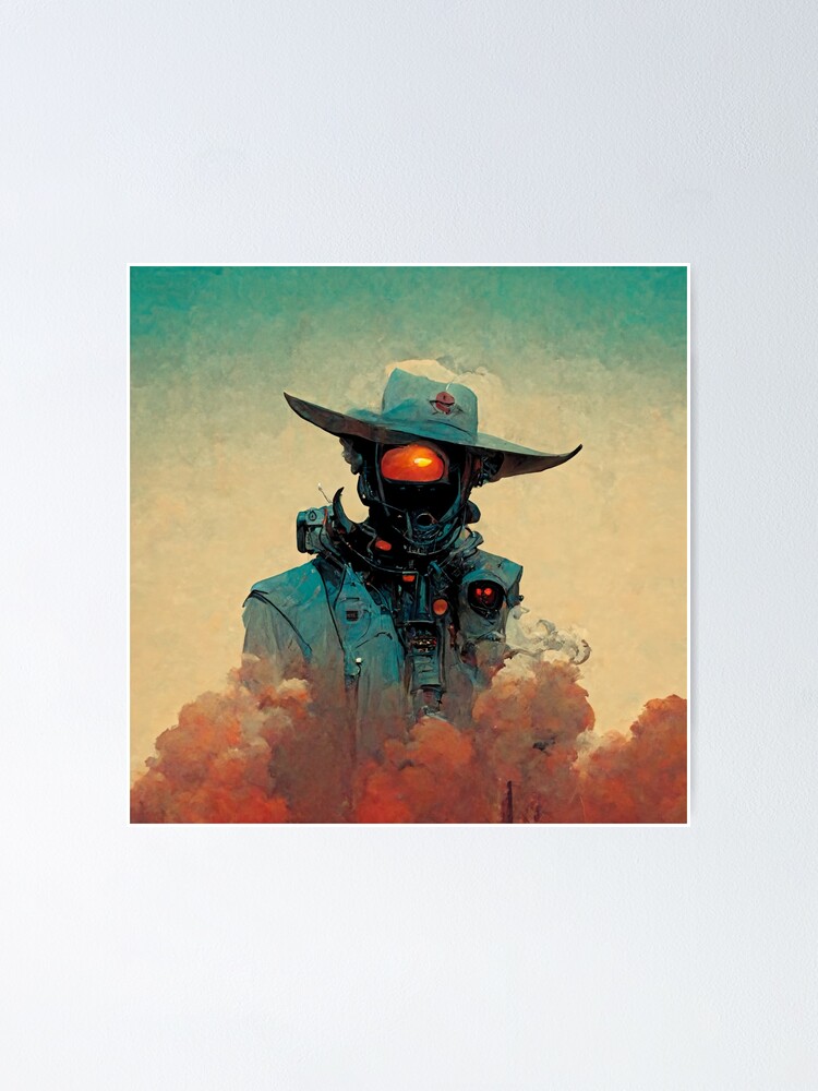 "Android Cowboy Beta" Poster for Sale by evolvedrevolver | Redbubble