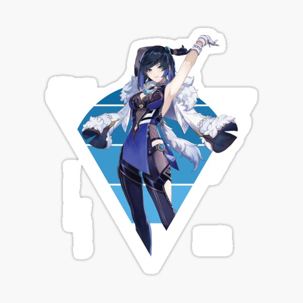 "Yelan | Genshin Impact" Sticker for Sale by B-love | Redbubble