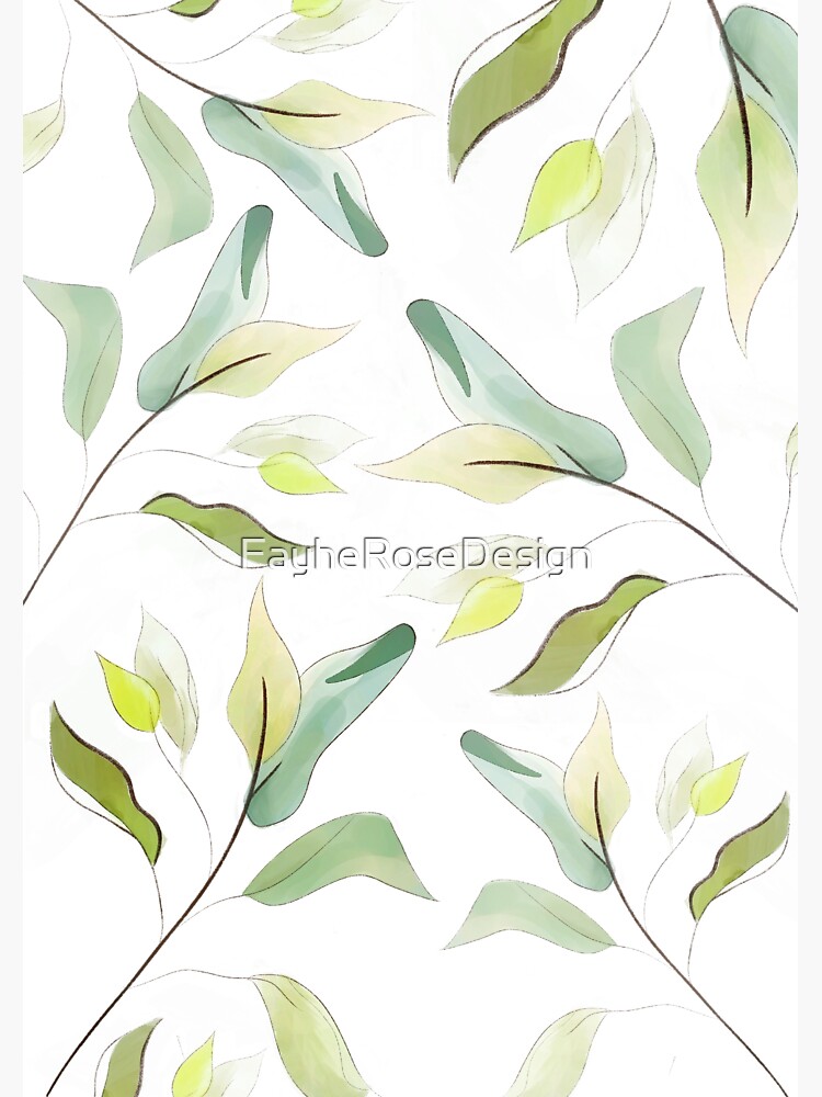 "Original, natural environment pattern illustration" Sticker for Sale ...