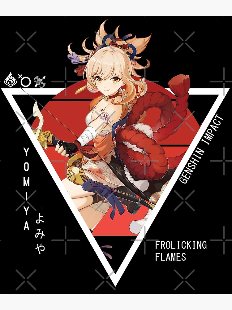 "Yoimiya | Genshin Impact" Poster for Sale by B-love | Redbubble