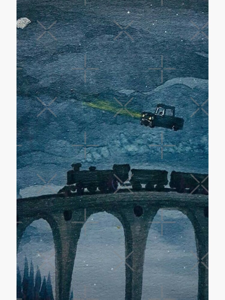 "Magic Steam Train" Sticker for Sale by BuyAndGoneAlley | Redbubble