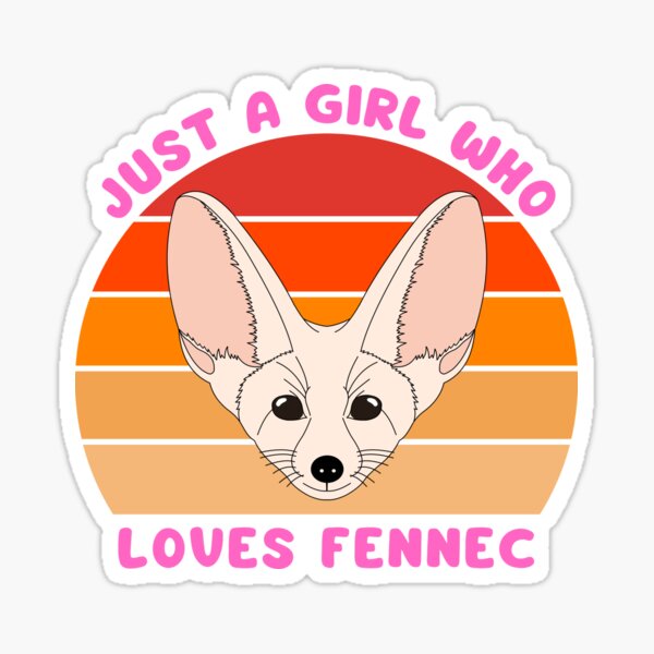 "Fennec fox" Sticker for Sale by micarto | Redbubble