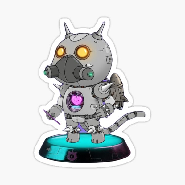 "CATBOTICA | CATS Stickers | Meow!" Sticker for Sale by Stickerscats ...